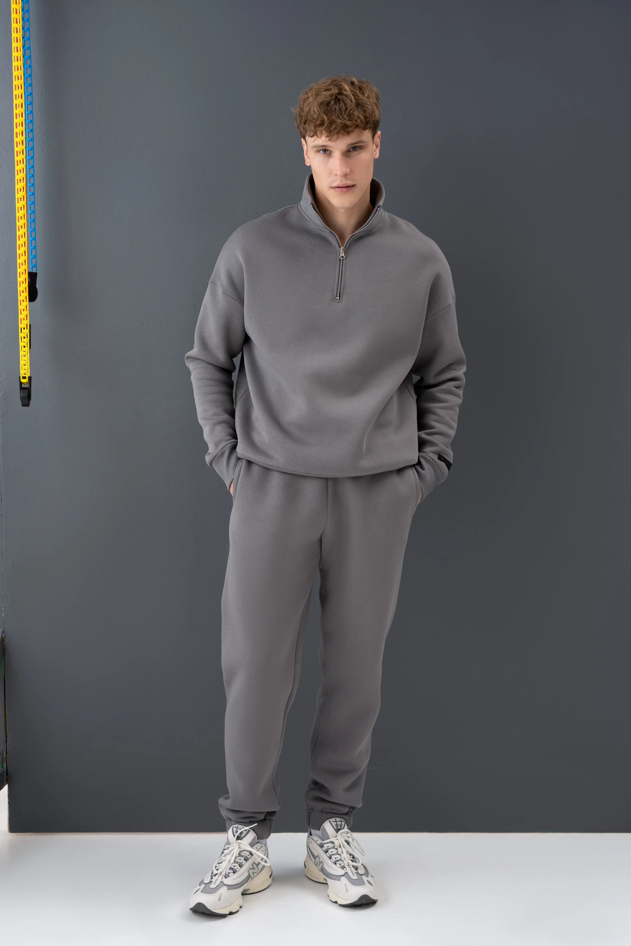 Vyriškas treningas „Paulius“ su pūkeliu | cutmyfashion